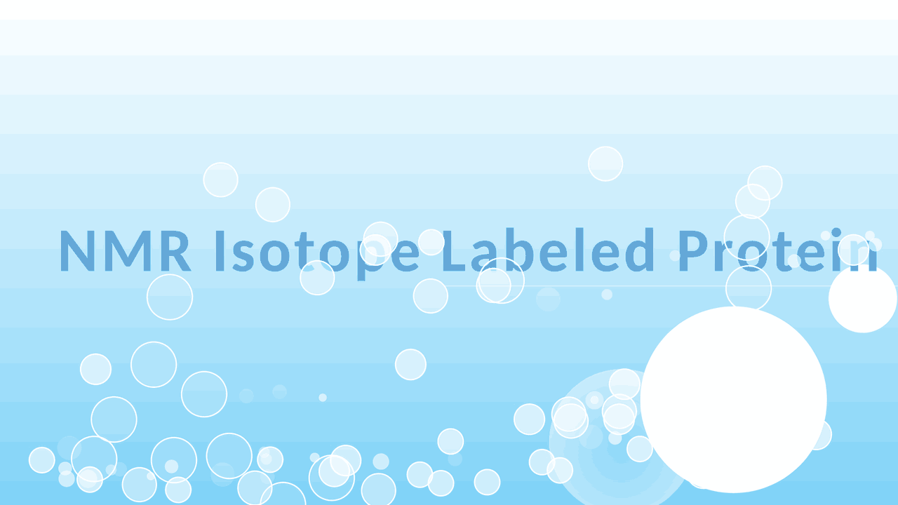 NMR Isotope Labeled Protein - Docsity