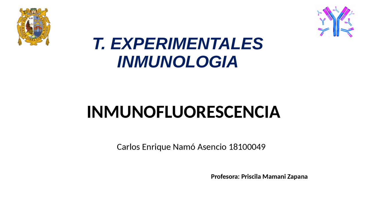 Inmunofluorescencia directa e indirecta | Guías, Proyectos ...