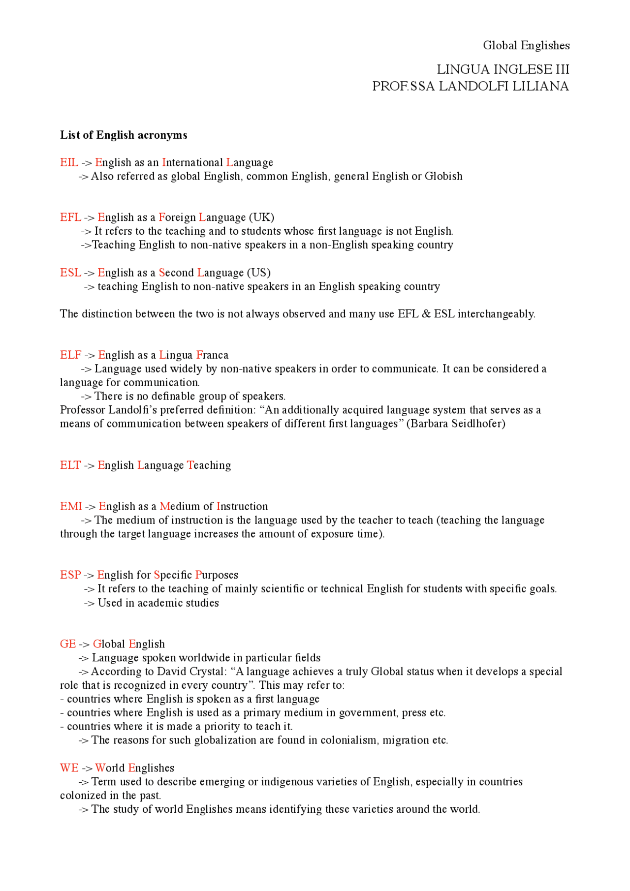 Global Englishes Jennifer Jenkins Techniques And Principles In