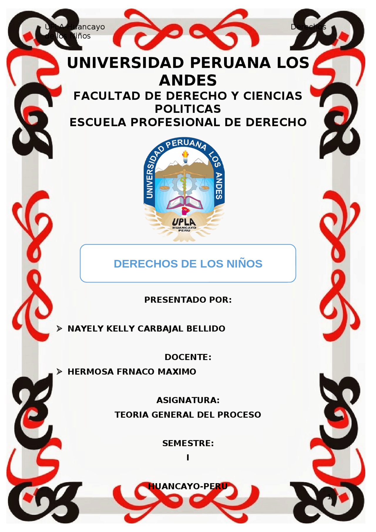 Derechos De Los Menores Docsity