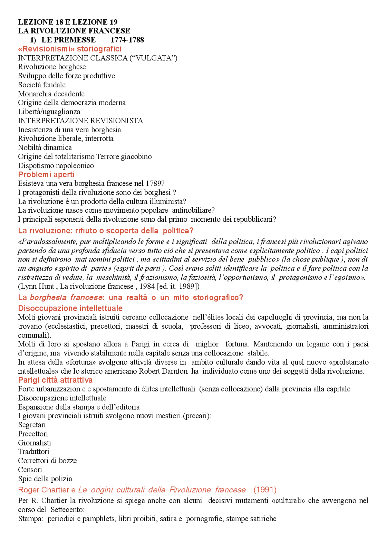 La rivoluzione francese sintesi - Docsity La rivoluzione francese sintesi - Docsity