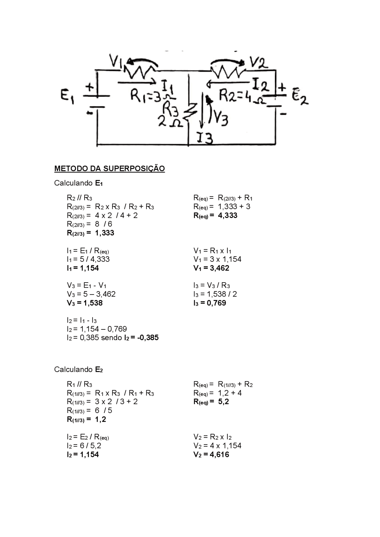 Exercicios Resolvidos Exercícios Matérias Técnicas Docsity