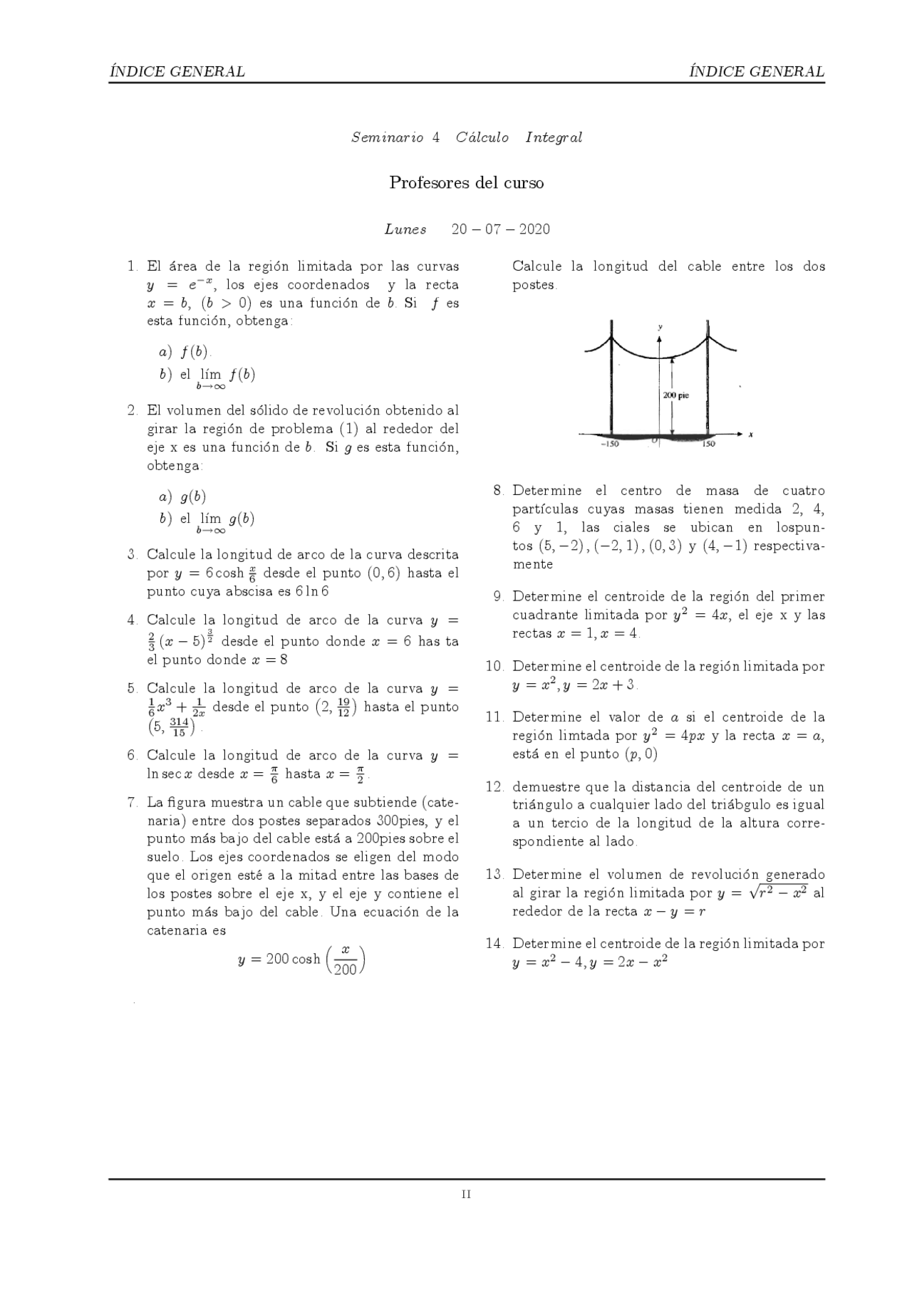 Apuntes De CÁlculo Integral Docsity