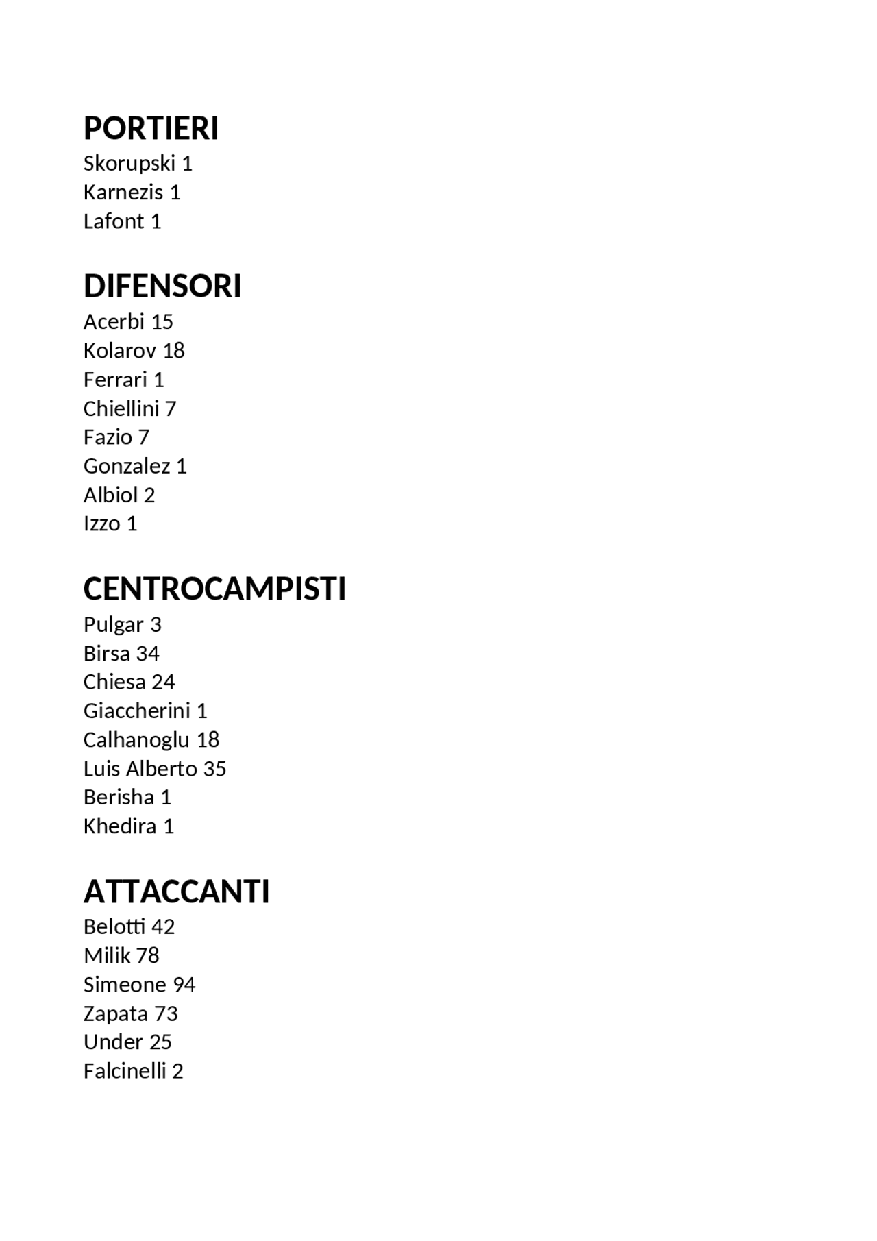 Matematica Indispensabile Docsity