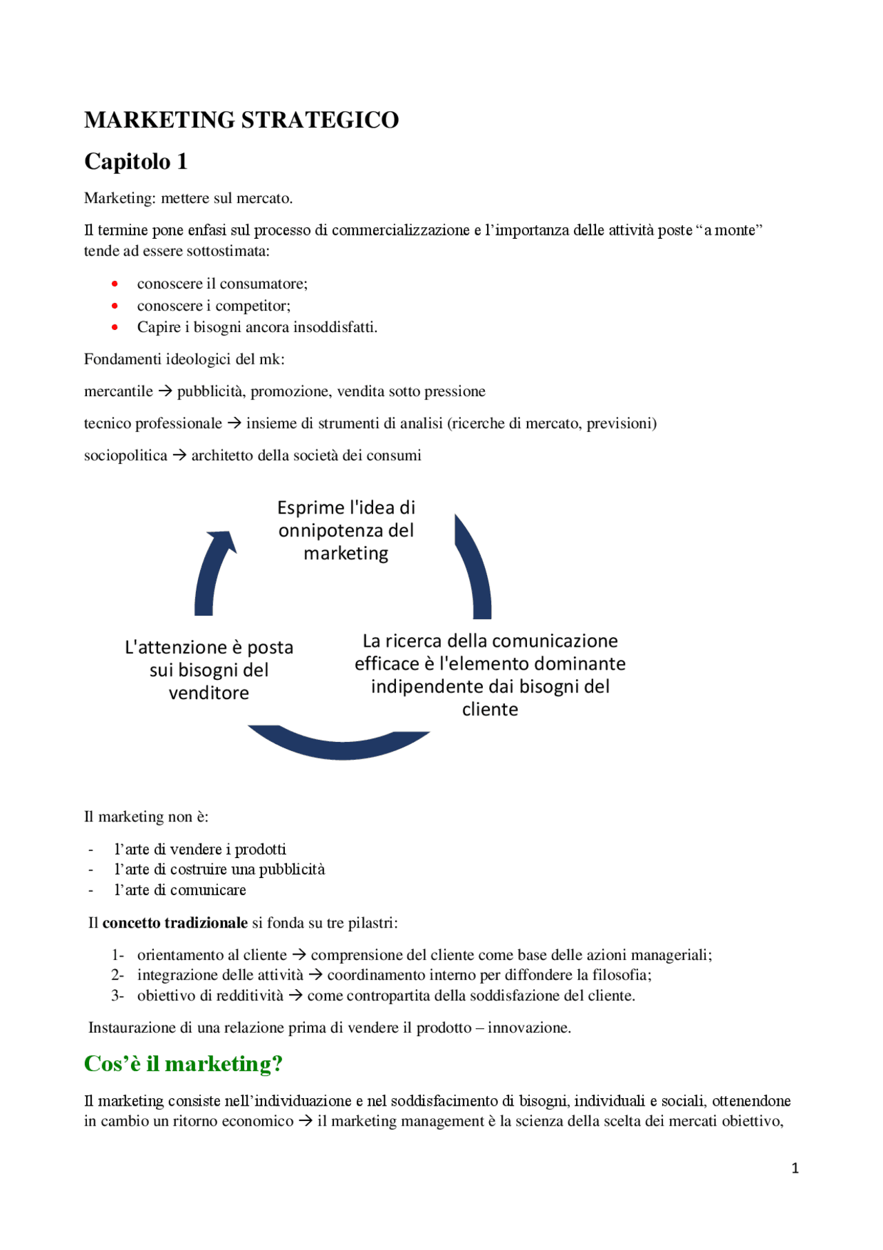 Appunti Di Marketing Strategico Appunti Di Marketing Docsity