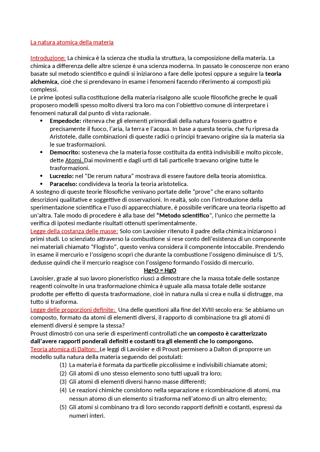 Chimica 6 Cfu Ingegneria Edile Architettura Docsity