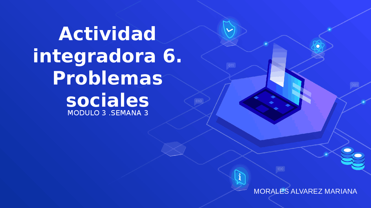 Actividad integradora 6. Problemas sociales - Docsity Actividad integradora 6. Problemas sociales - Docsity
