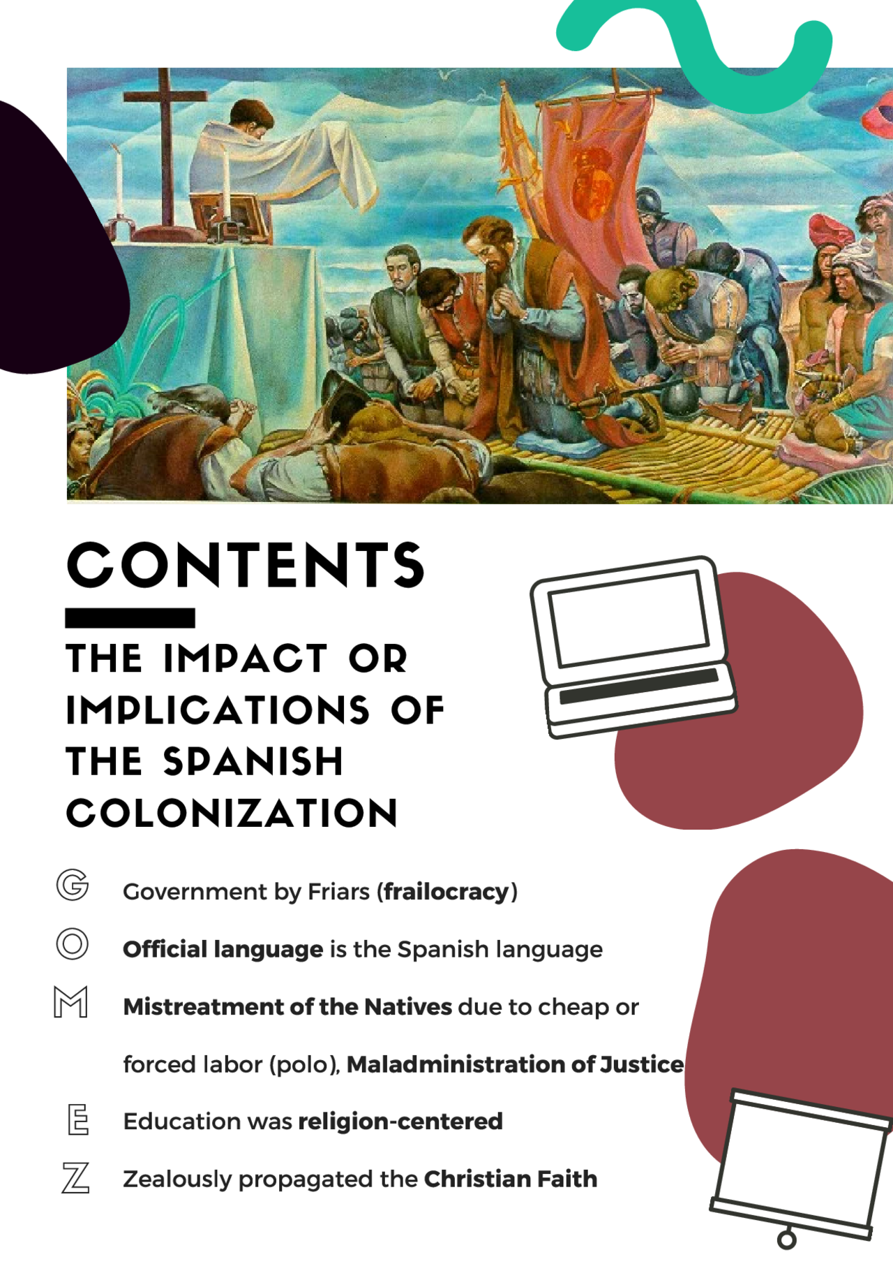 Impacts of Spanish Colonization to the Philippines | Assignments ...