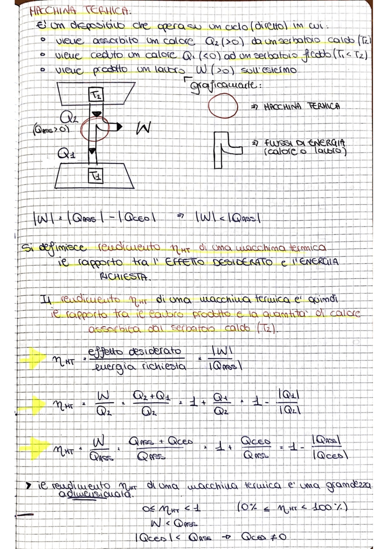 Macchina Termica E Macchina Frigorifera Docsity