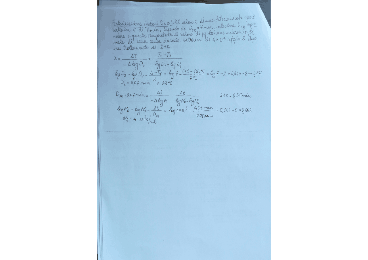 Prova Desame Fisica Tecnica Prove Desame Di Fisica Tecnica Docsity