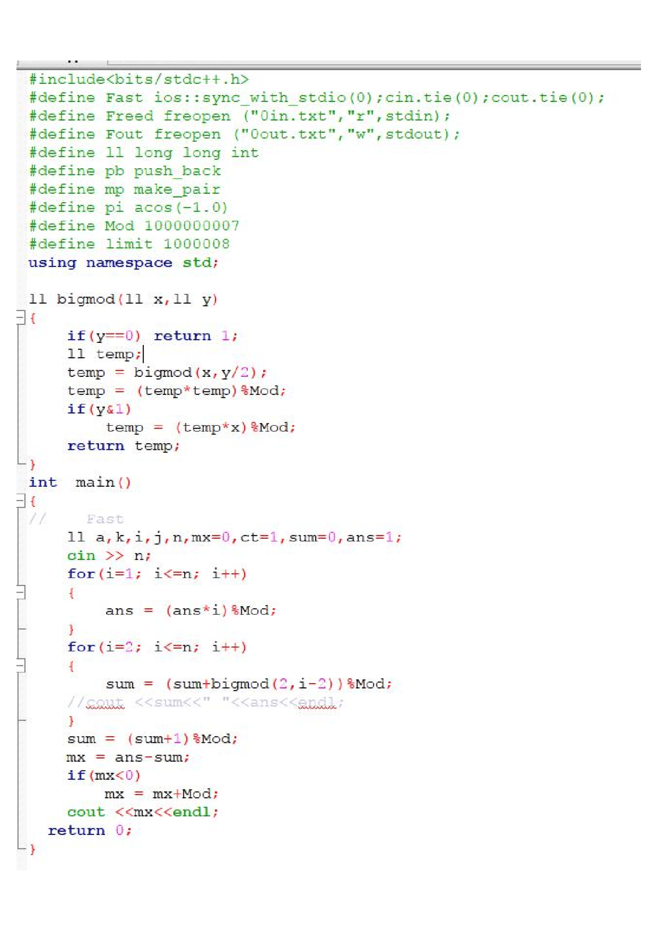 Codeforces 1391C solution - Docsity