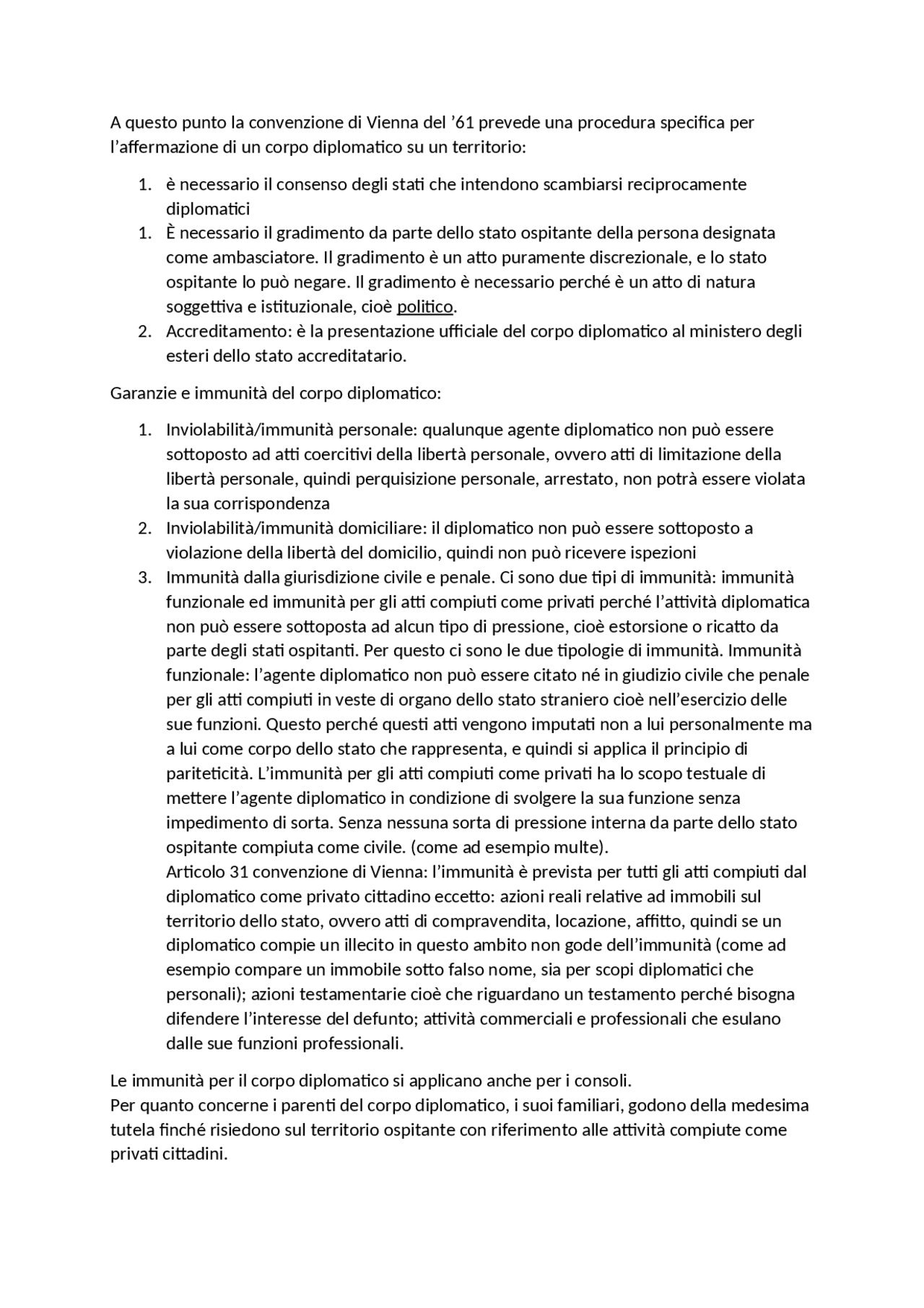 Appunti Regimi Internazionali Parte 2 Docsity
