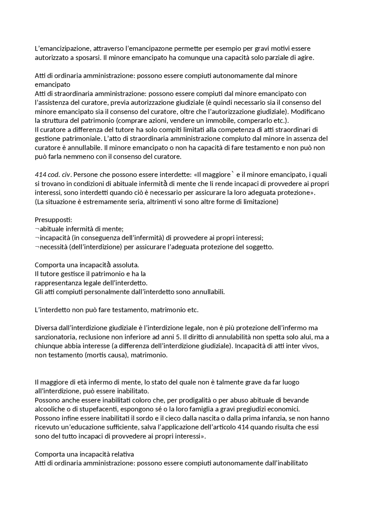 Appunti Diritto Lezione Inizio Docsity