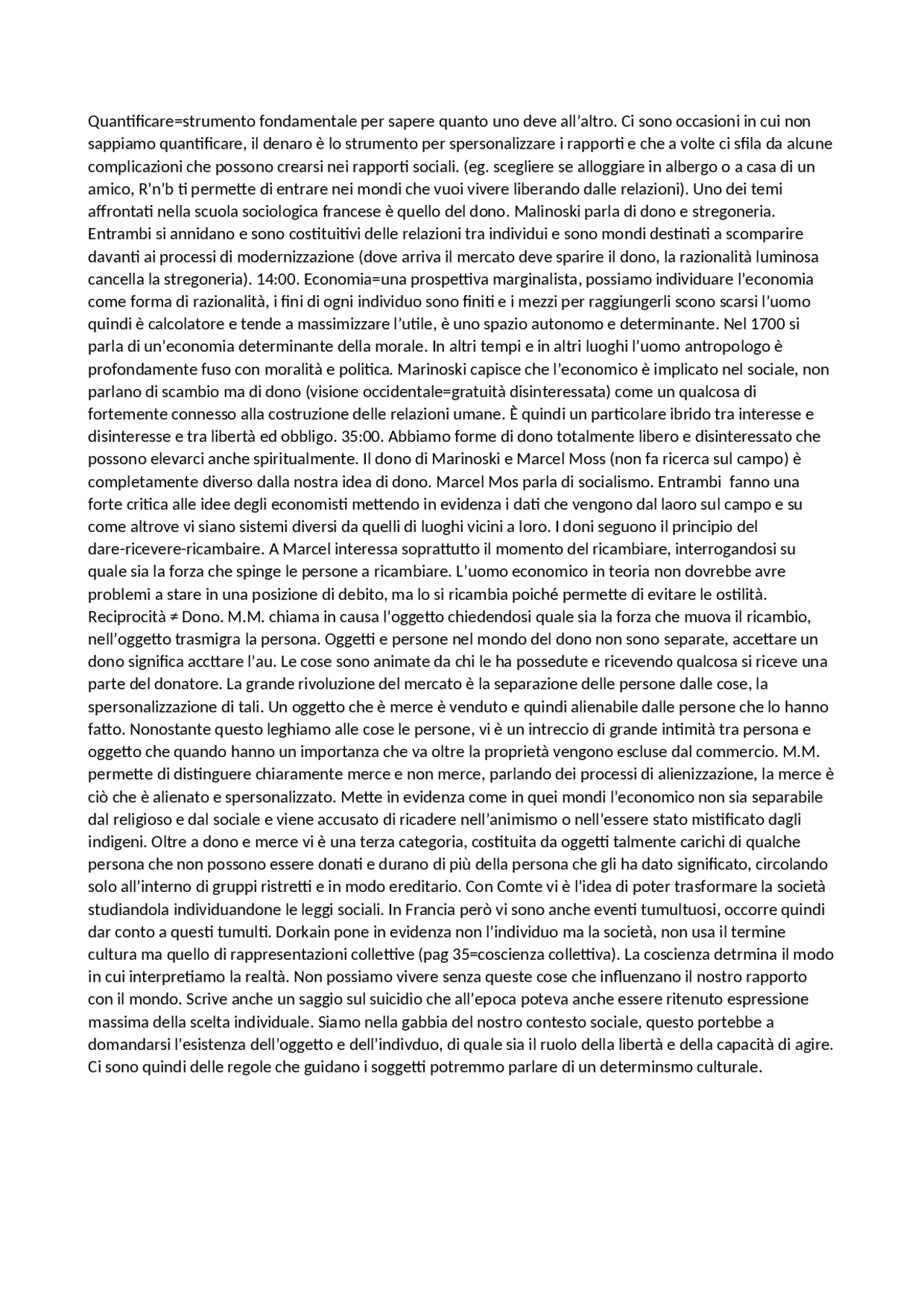 Lezione Primo Anno Di Uni Docsity