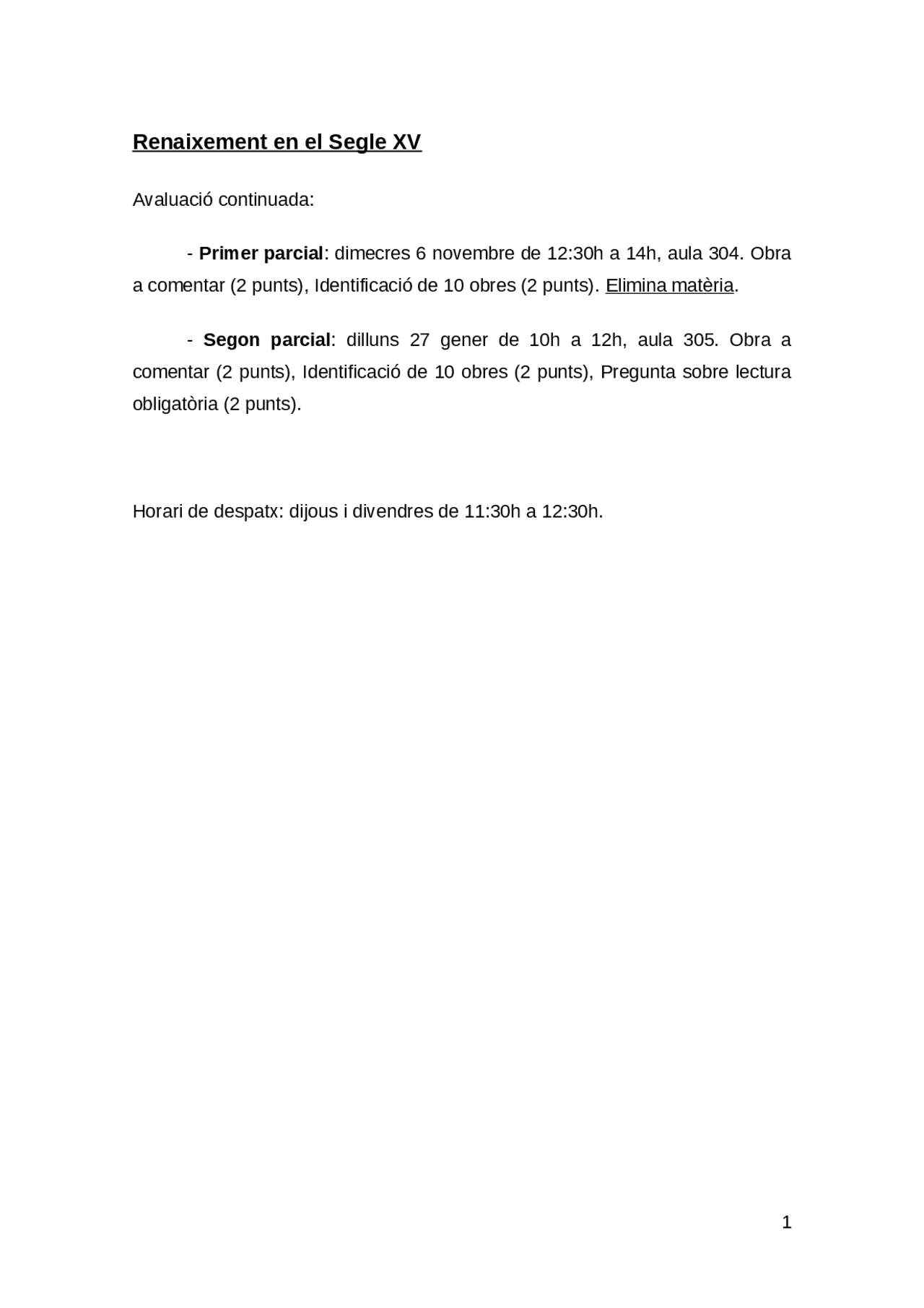 Apunts Renaixement En El Segle Xv Docsity