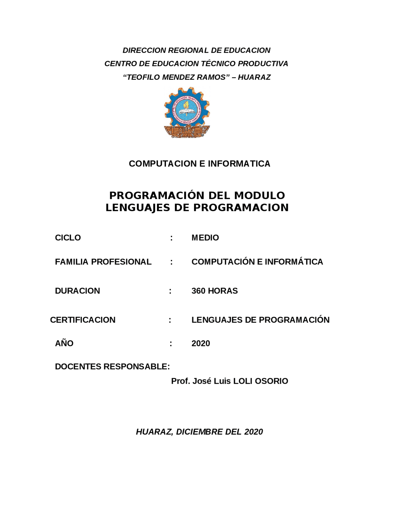 Programación En Visual Basic Apuntes De Tecnologías De La Información