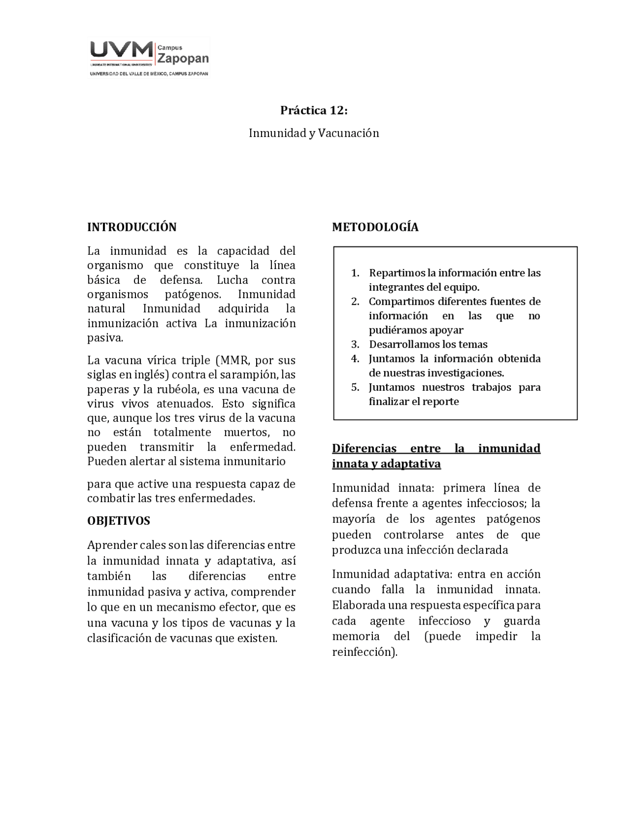 Inmunidad Y Vacunas Apuntes De Microbiología Docsity