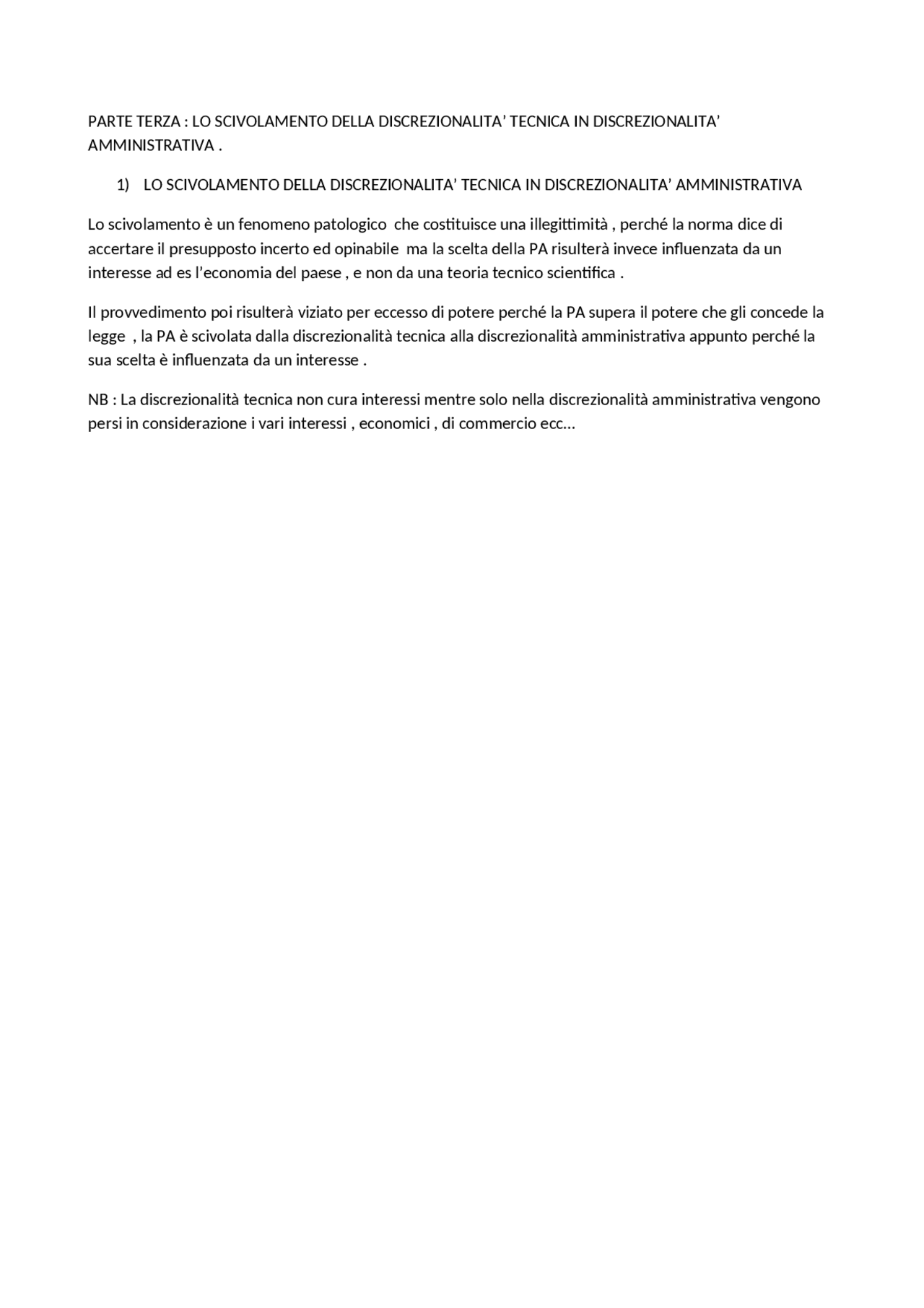 Appunti Diritto Amministrativo I Docsity