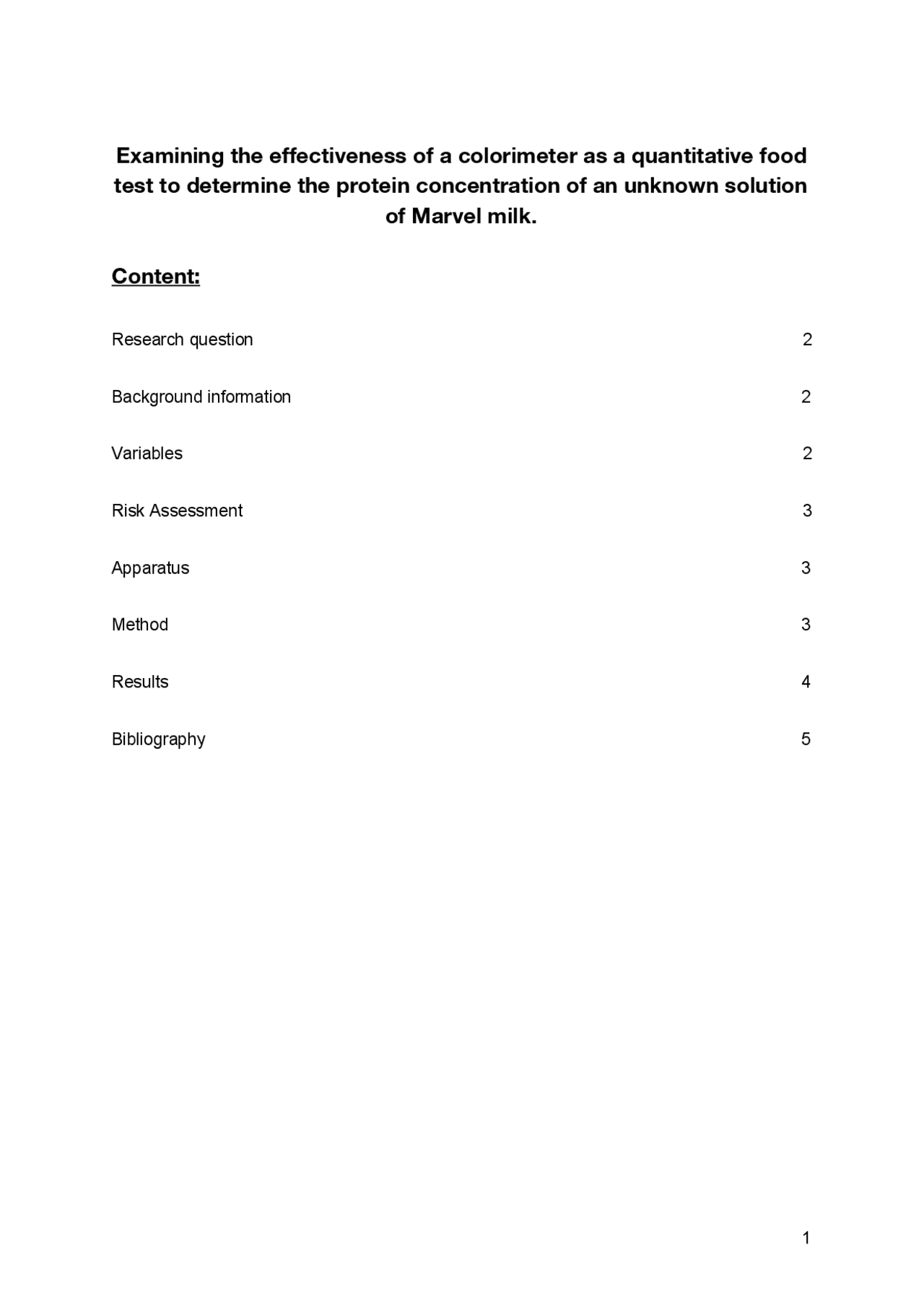 Biology example assessment - Docsity