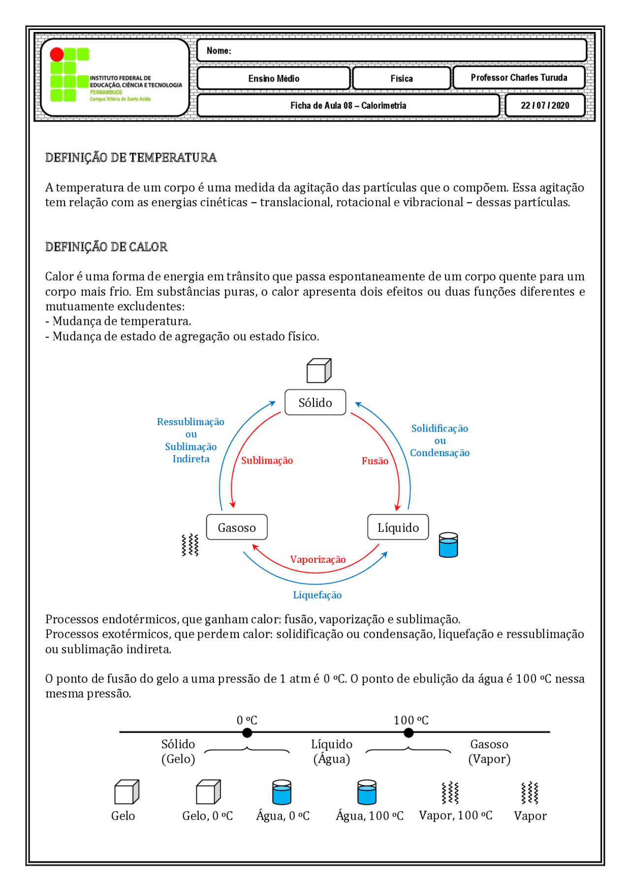 Ficha De Aula 08 Revisão Enem Docsity