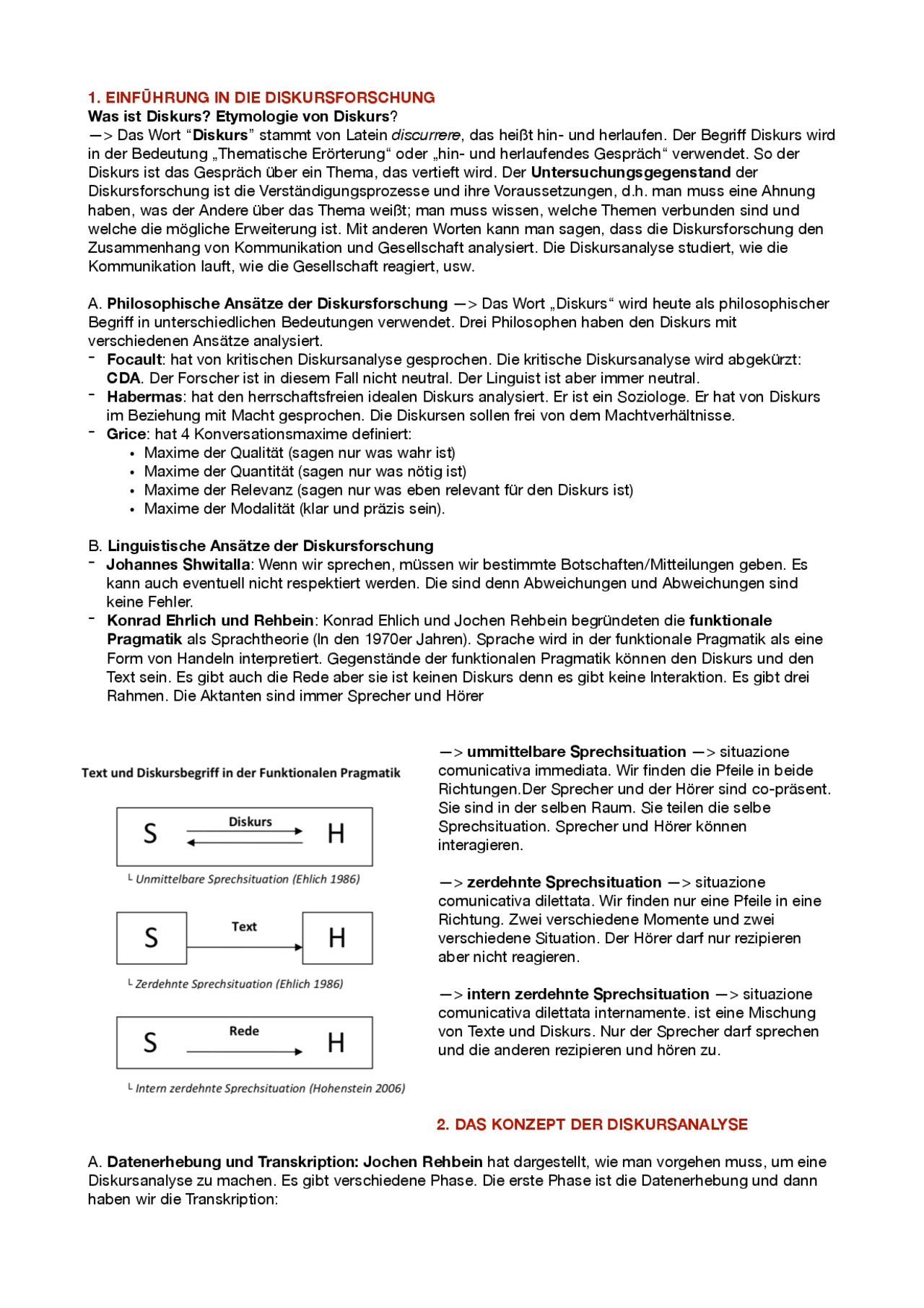 Riassunto Lingua Tedesca Iii Docsity