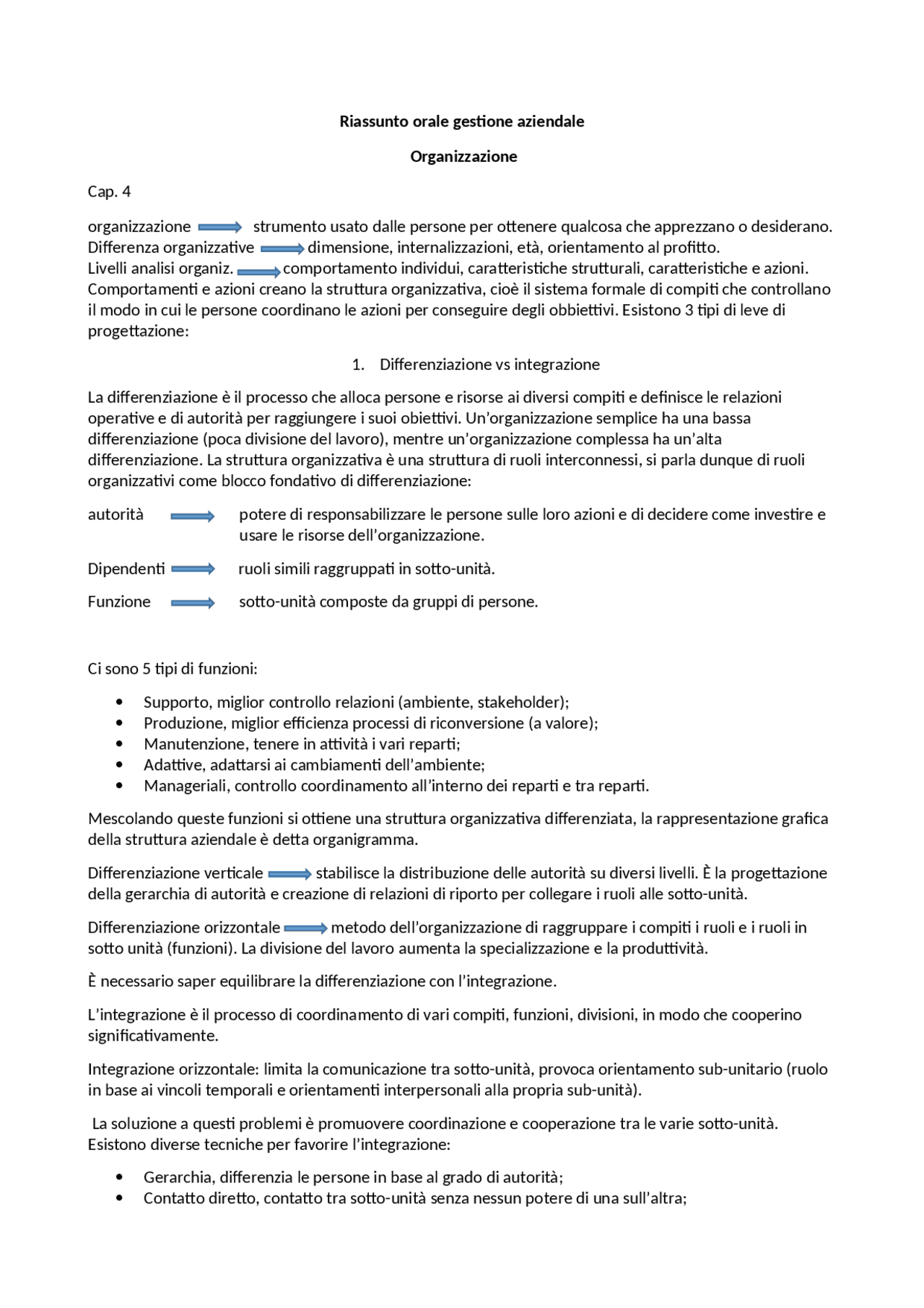 Appunti Per Esame Orale Ingegneria Gestionale Docsity