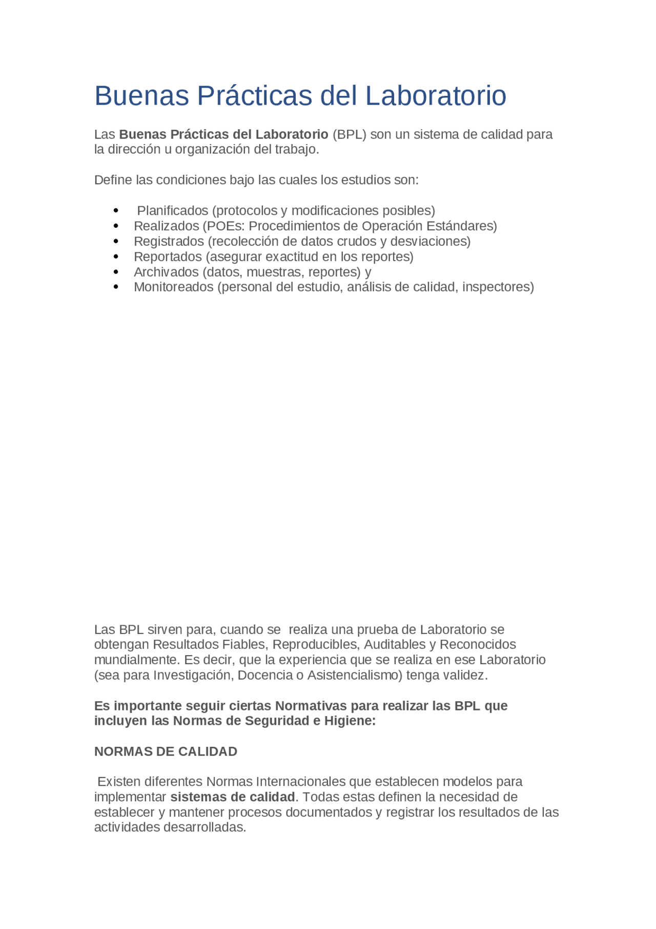 Bioseguridad Y Laboratorio Apuntes De Bioseguridad Docsity