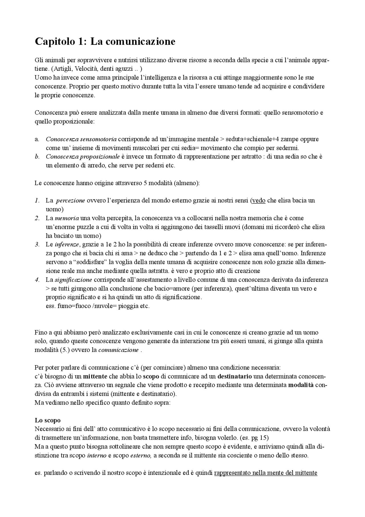 Psicologia Della Comunicazione Docsity