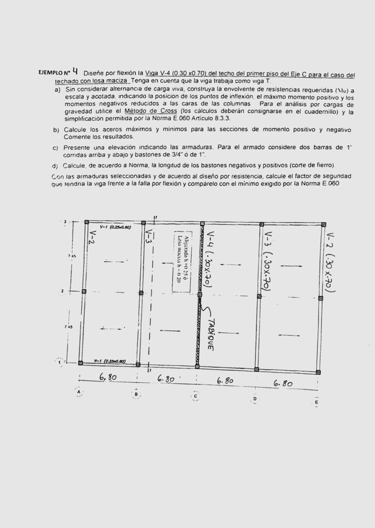 Ejemplo De Un Ejercicio De Analisis Estructural Docsity