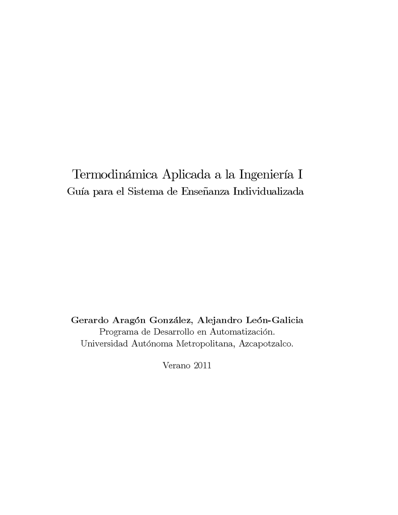 Termodinamica Aplicada Apuntes De Termodinámica Aplicada Docsity