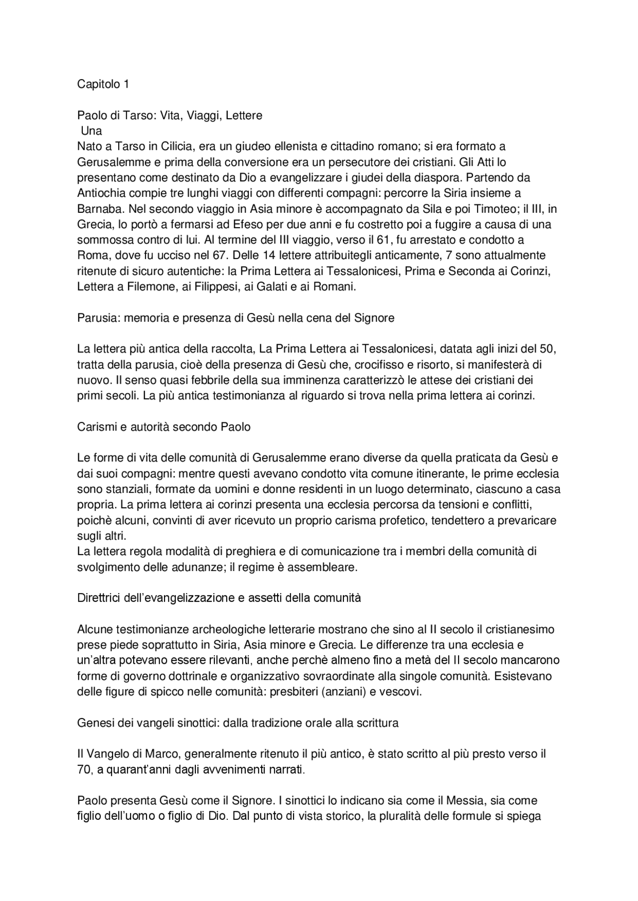 Storia Del Cristianesimo Potestà E Vian Docsity