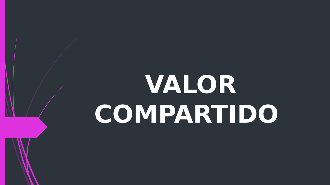 VALOR COMPARTIDO que es - Docsity