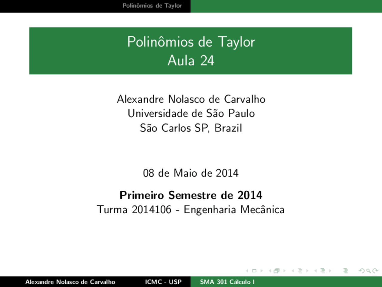 Polinômios De Taylor Docsity
