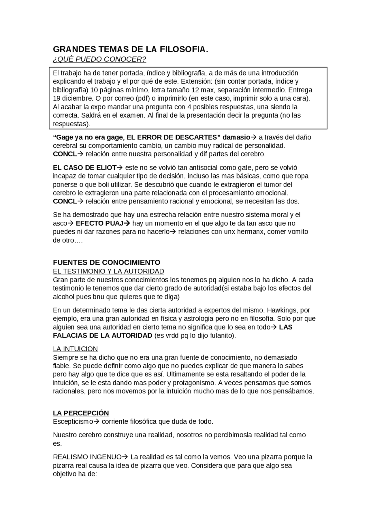 Filosofia Bloc 1 Historia Uab Primer Any Docsity