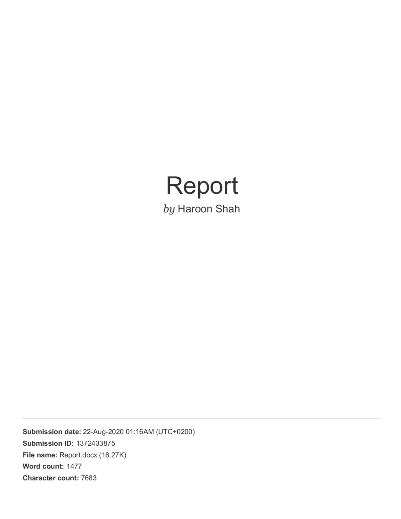 Report On Lab Experiment Docsity