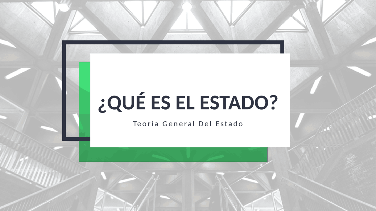 Presentación sobre Que es el Estado - Docsity