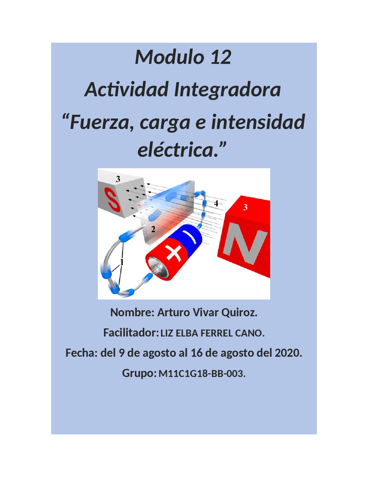 modulo 12 actividad 5 | Exercises Mathematics | Docsity