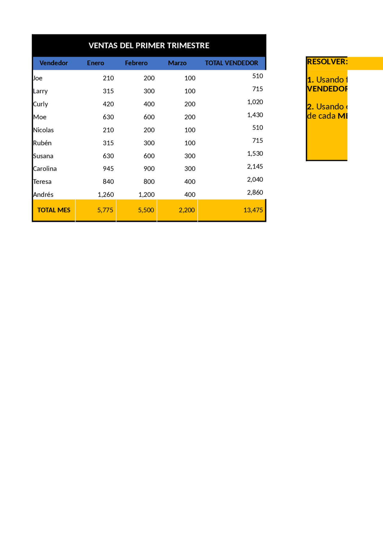 Curso Excel Informatica Docsity