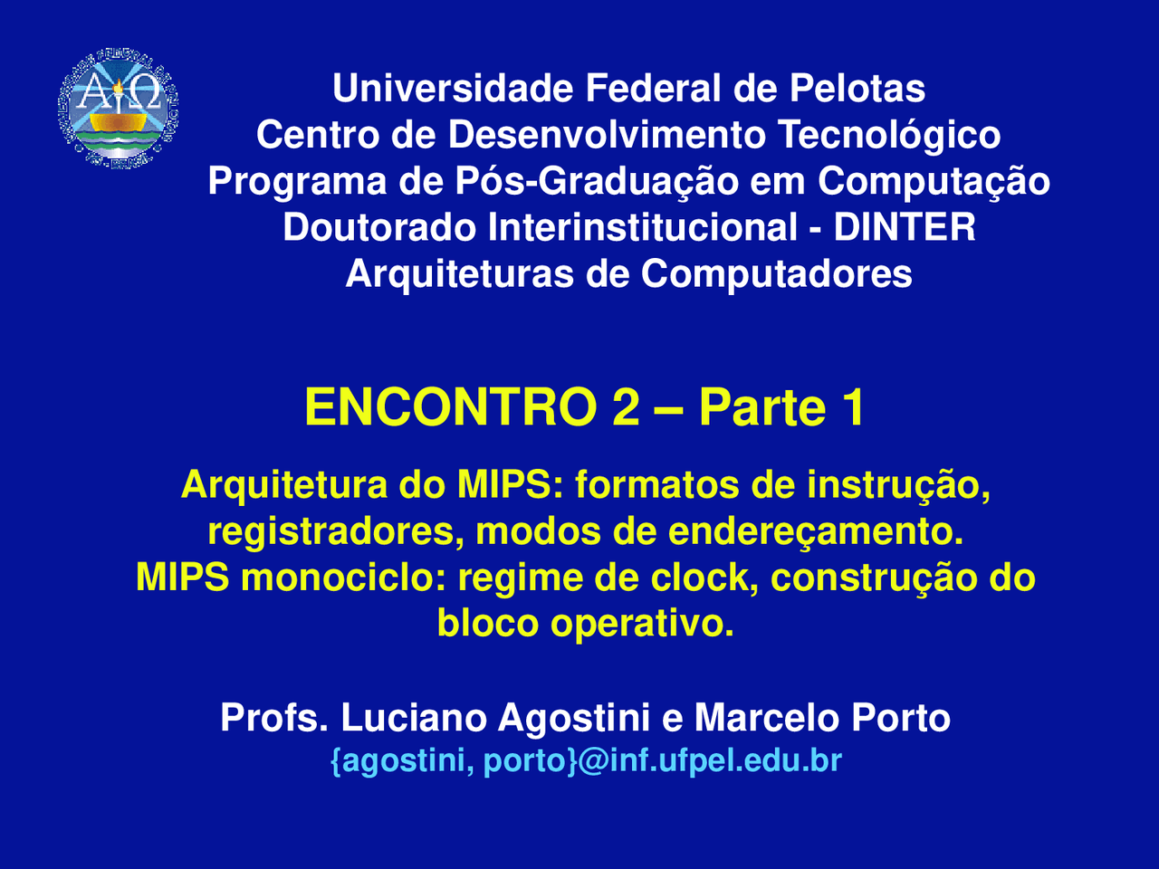 Arquitetura Do Mips Monociclo Docsity