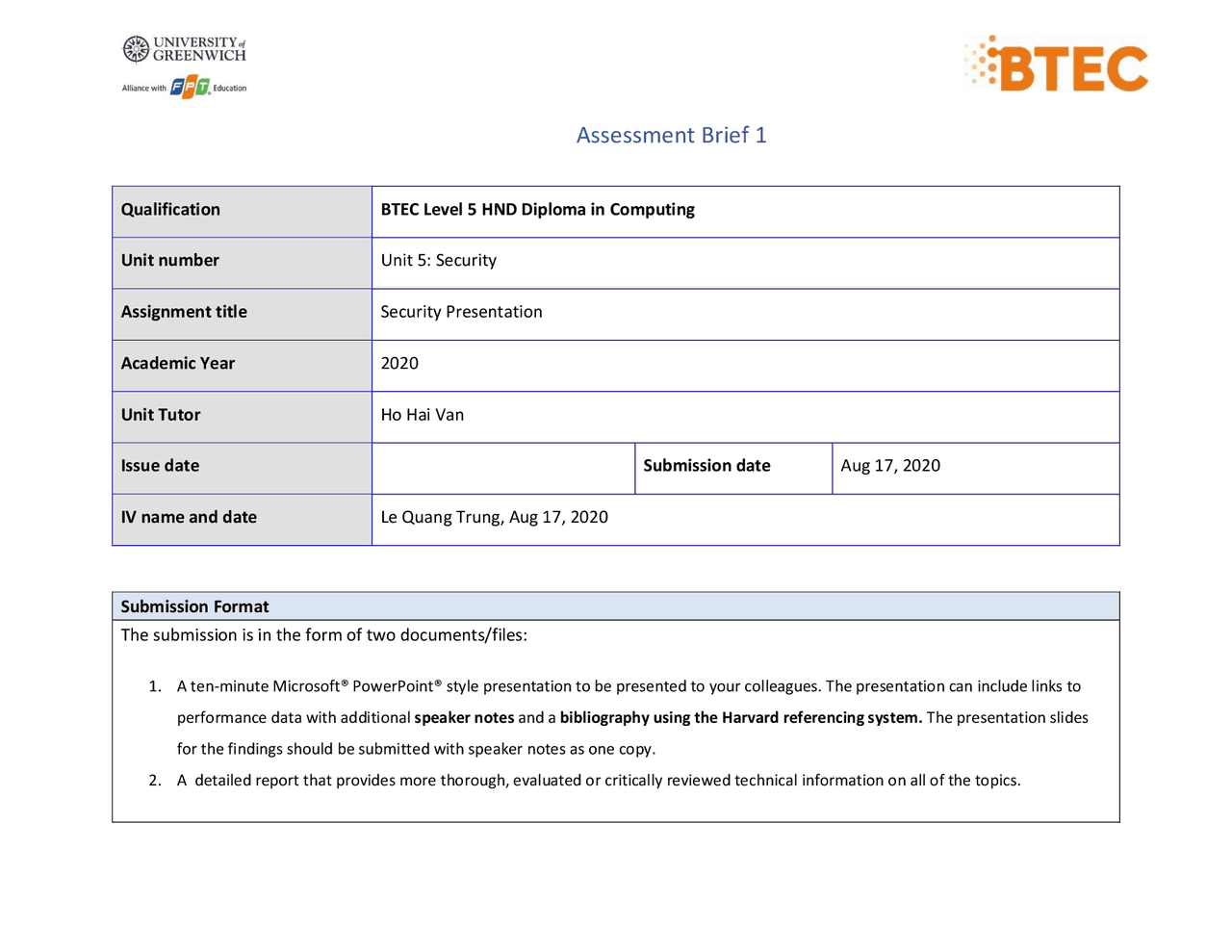 Information Security Assignment Docsity