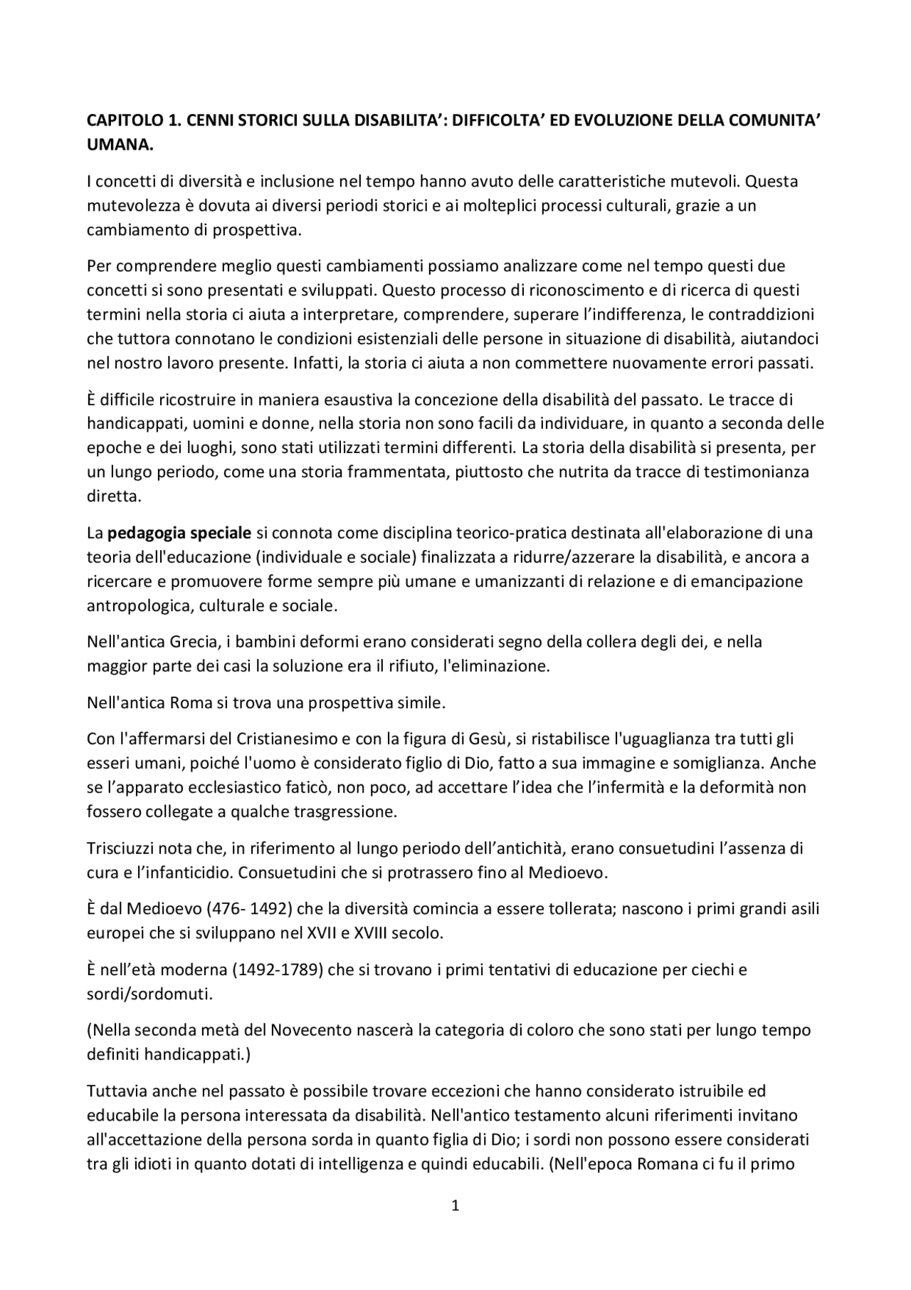 Diversità E Inclusione Docsity