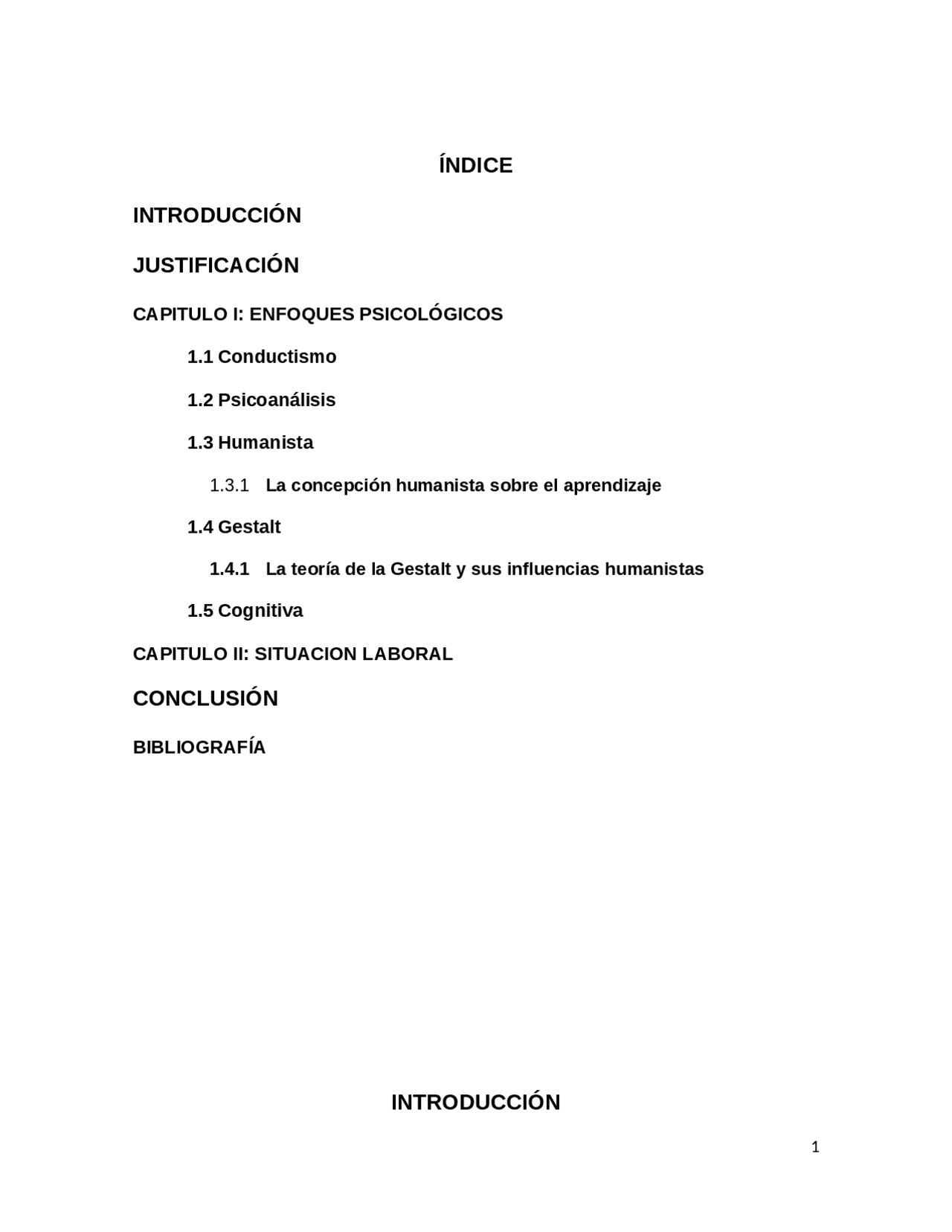 Enfoques PsicolÓgicos Docsity