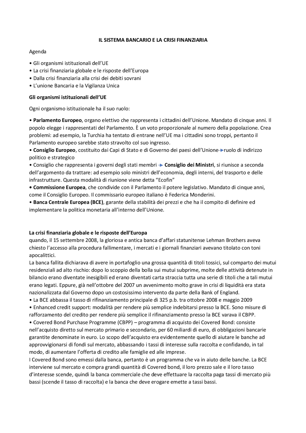 Intermediari Finanziari Profssa Miglietta Docsity