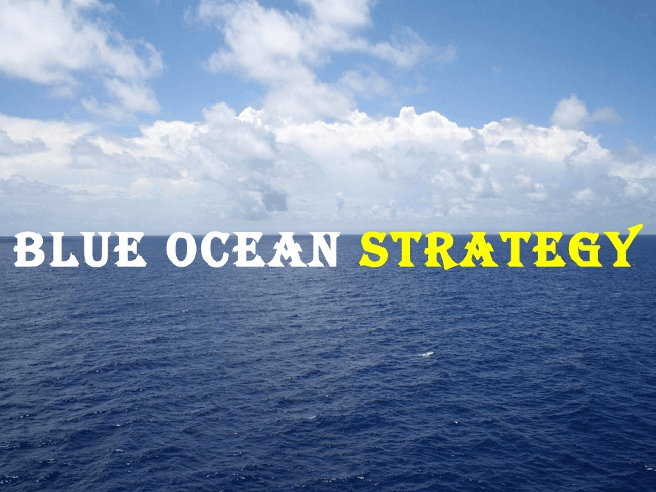 Blue red purple ocean strategy - Docsity