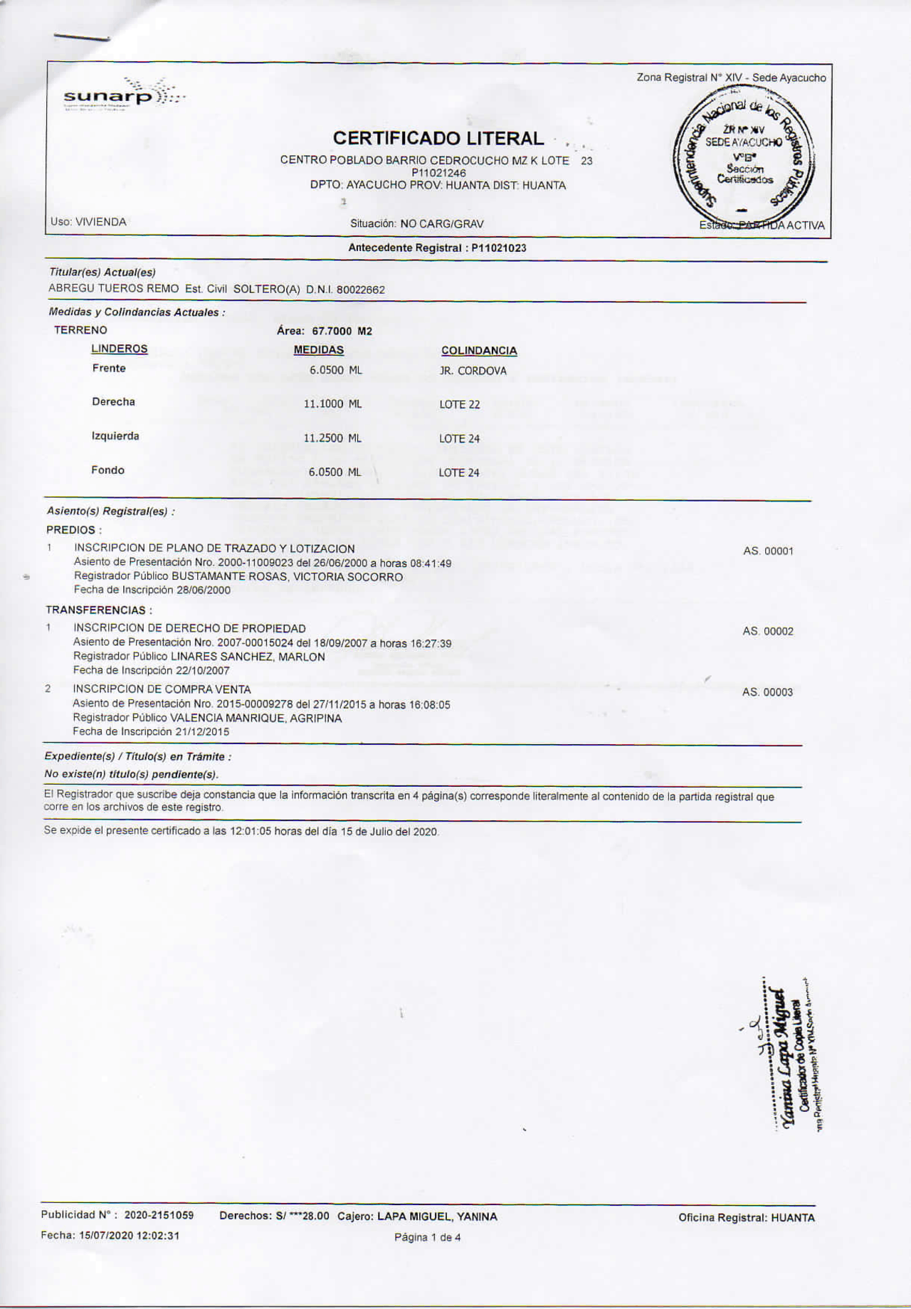 Copia Literal Cp Cedrocucho Docsity