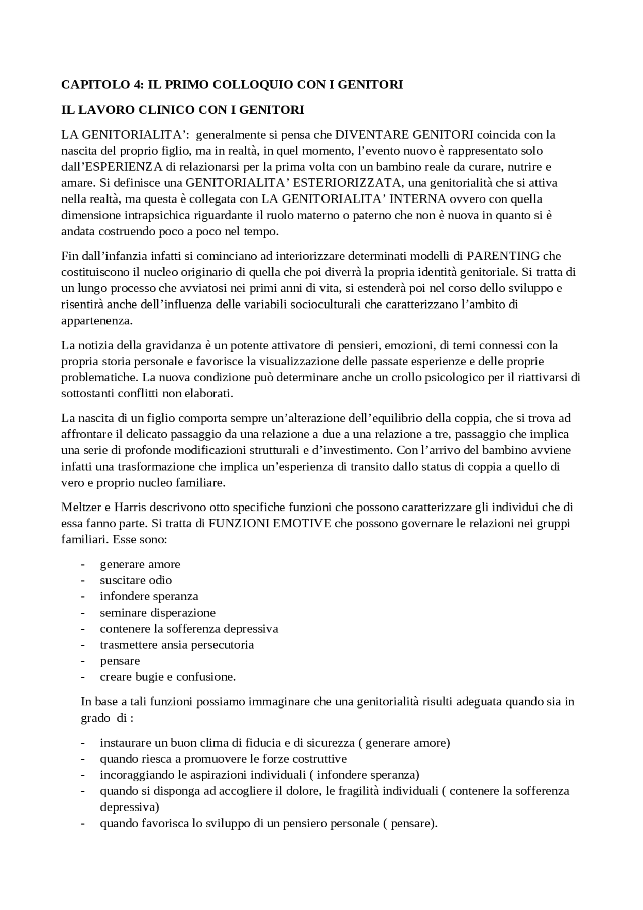 Modelli E Tecniche Del Colloquio Docsity