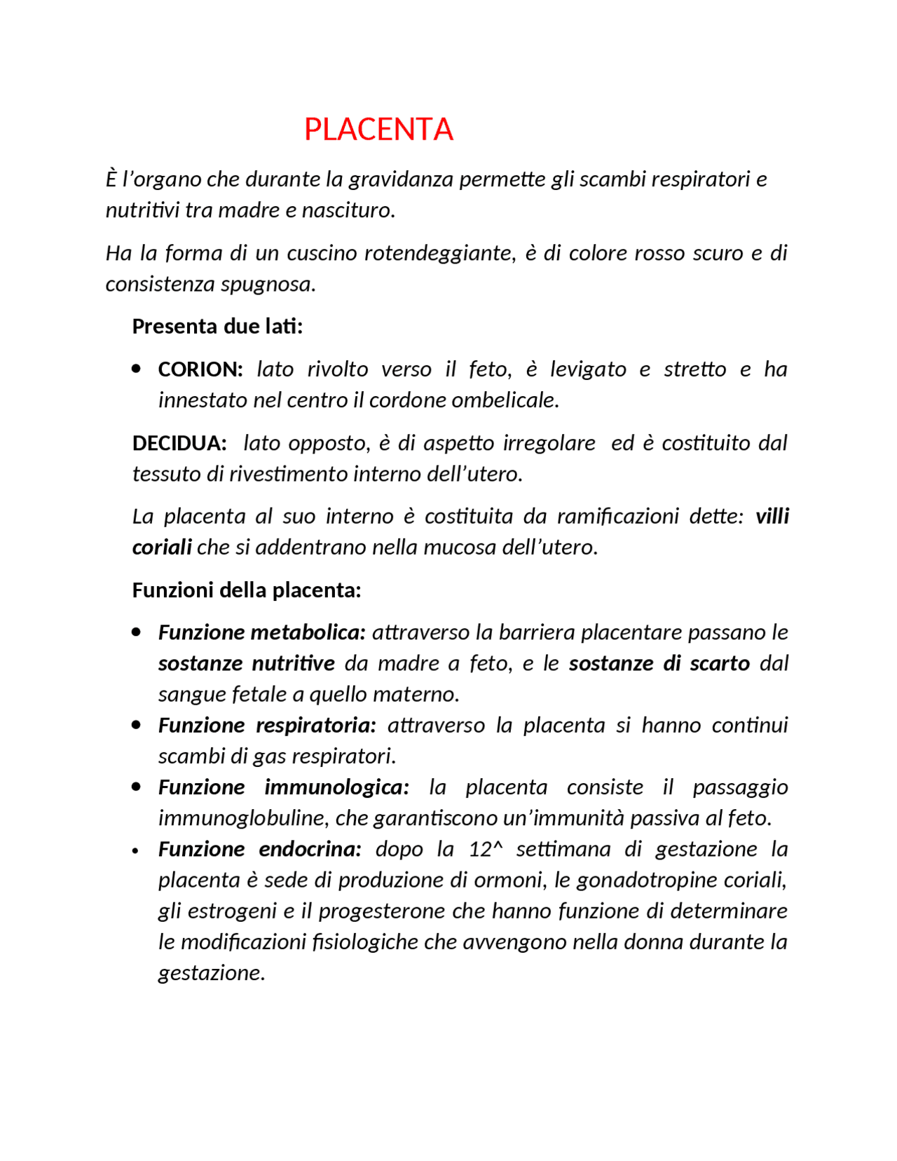 Scienze Umane Psicologia Docsity