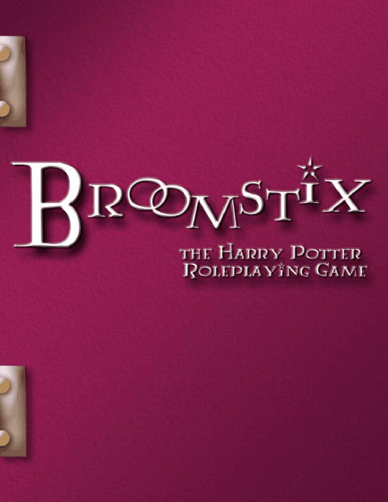 Broomstix - Jogo de RPG - Docsity