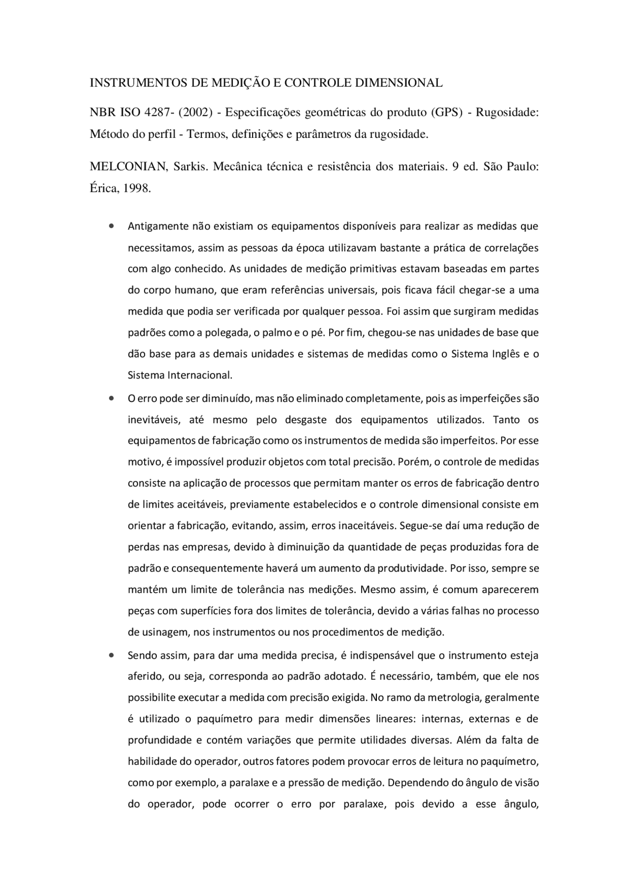 Instrumentos De Medição Docsity