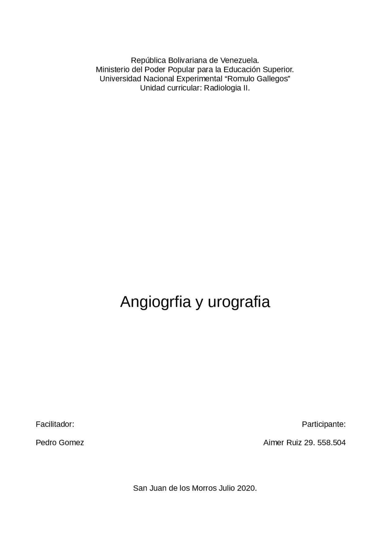 Radiologia 2 Apuntes Docsity